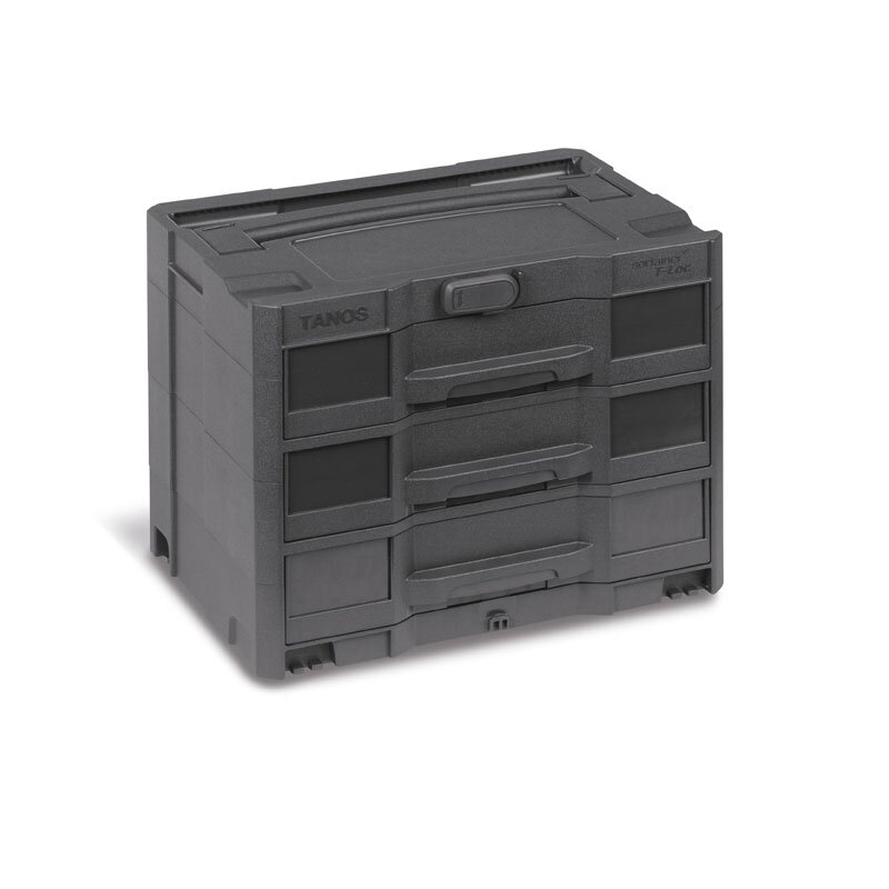 Sortainer T-Loc „SYS-Sort IV / 3“ anthrazit (RAL 7016), 106,68