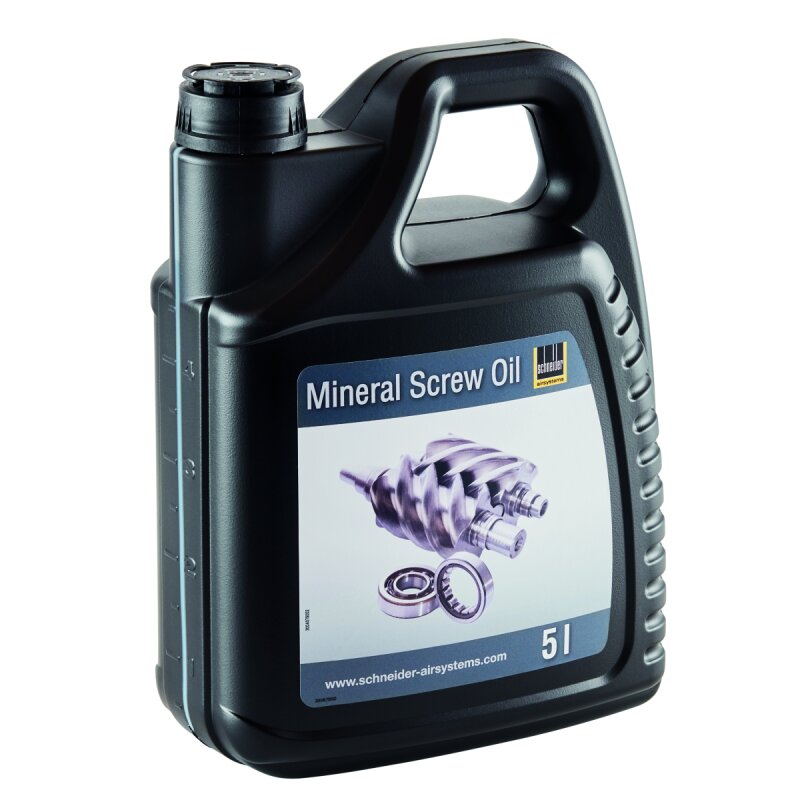 Schneider Öl für Schraubenkompressoren mineralisch 5 Liter, 65,06